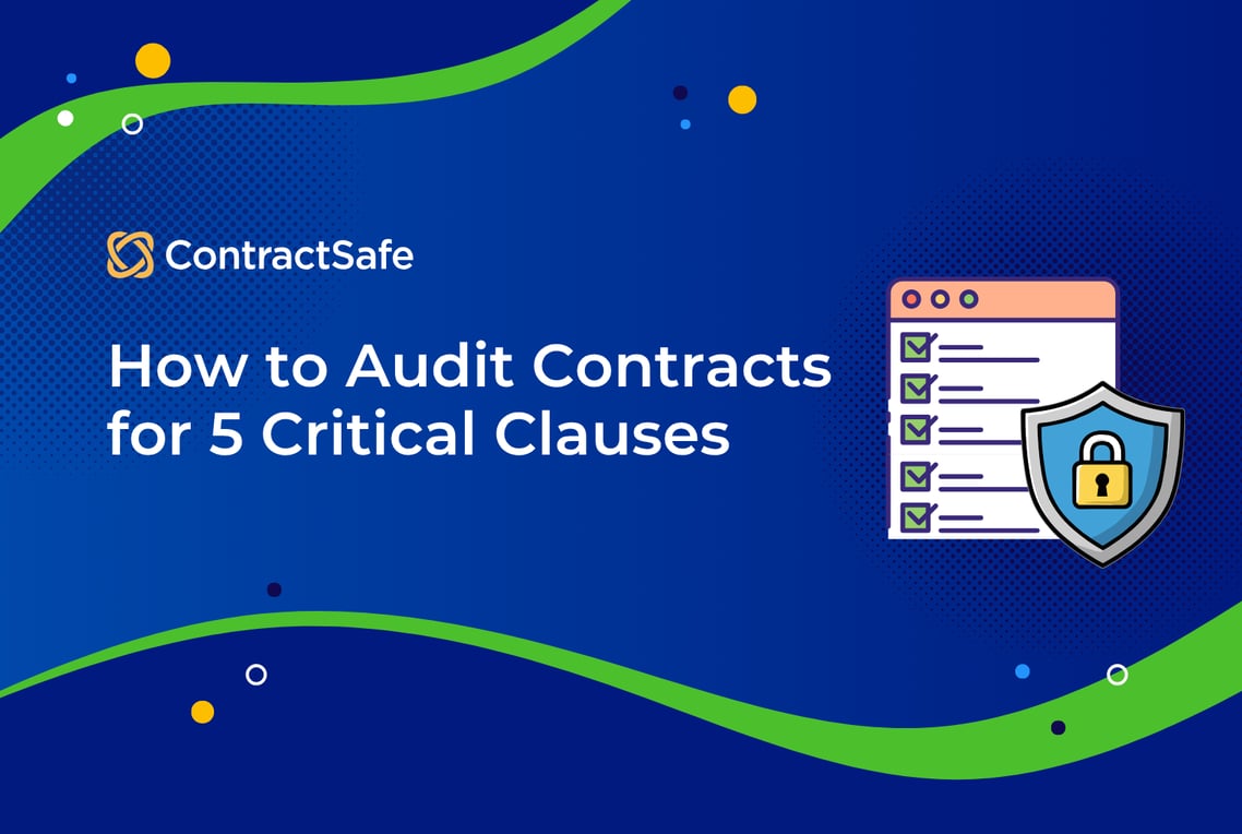 How to Audit Contracts for 5 Critical Clauses