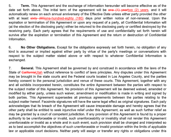 How to Redline Contracts