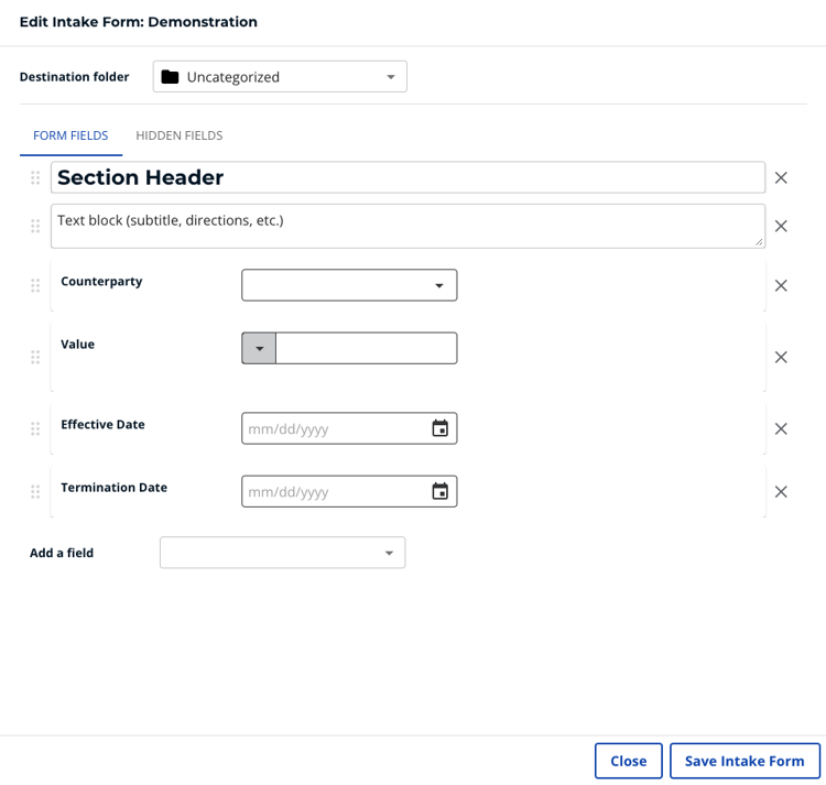 How Do I Enable and Manage Intake Requests?
