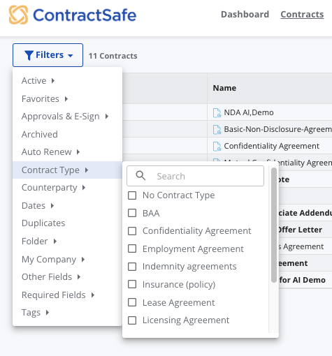 *NEW* Categorize Your Contracts with Ease