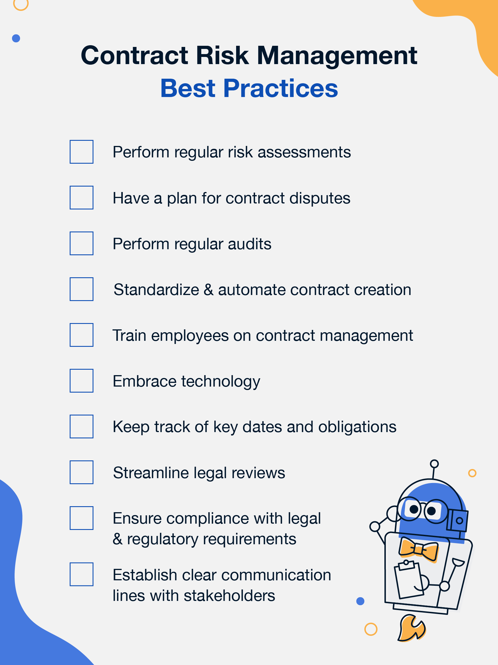 Contract Risk Management: 10 Best Practices To Keep Your Business Safe