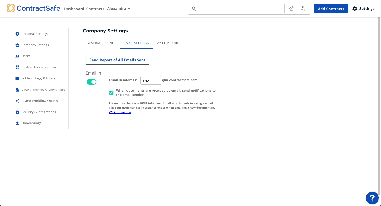 How to upload contracts (documents) into ContractSafe?