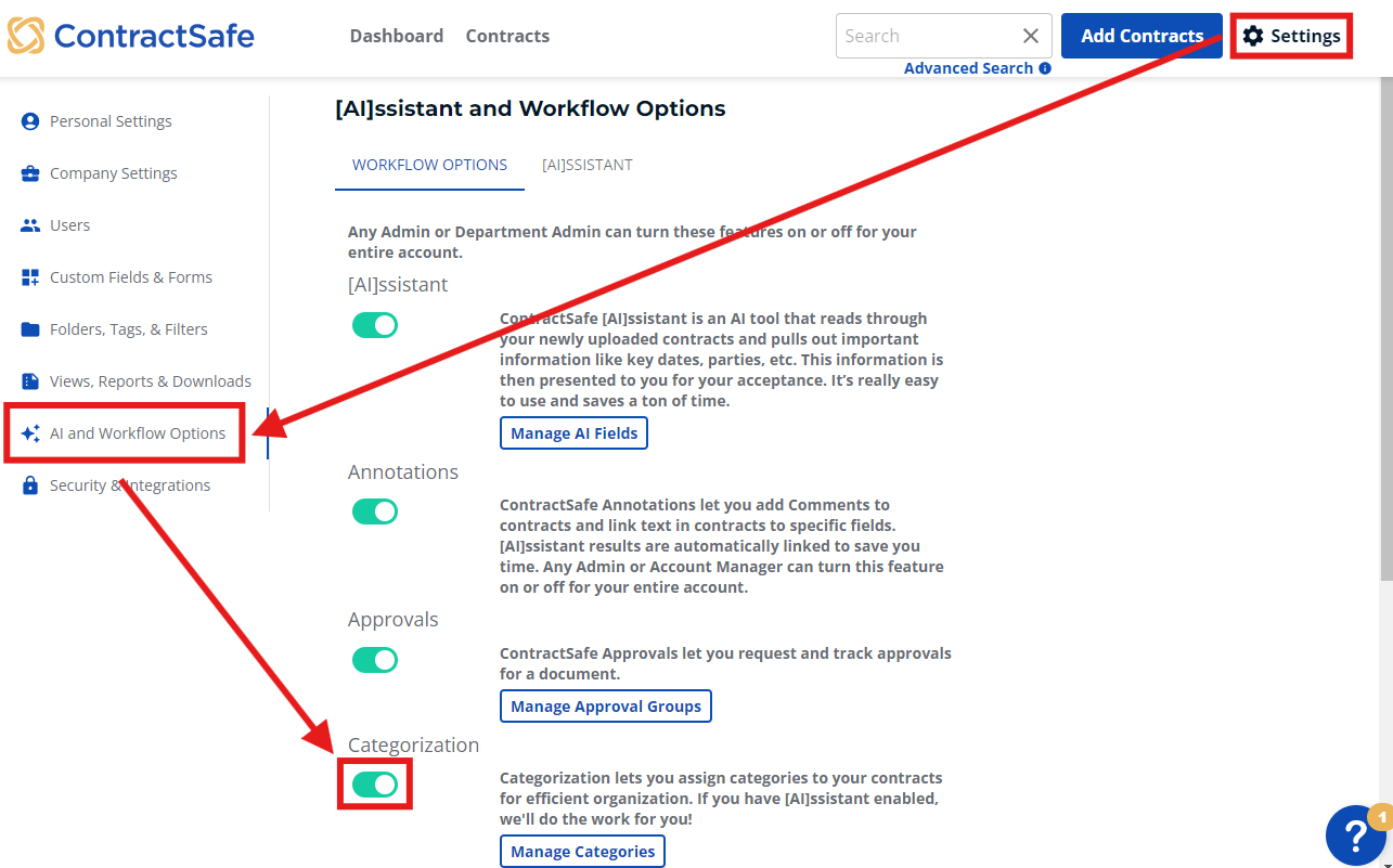 *NEW* Categorize Your Contracts with Ease