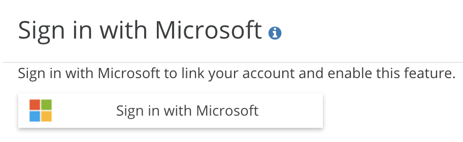 How do I login with Microsoft / O365?