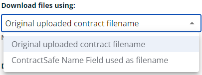 How do I change the contract/file name in ContractSafe?