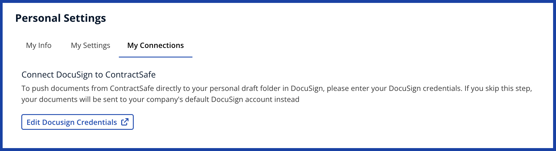 Integrating with DocuSign